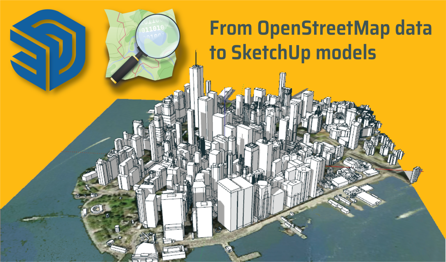 4 Quick and Easy Ways to Import OpenStreetMap data in SketchUp