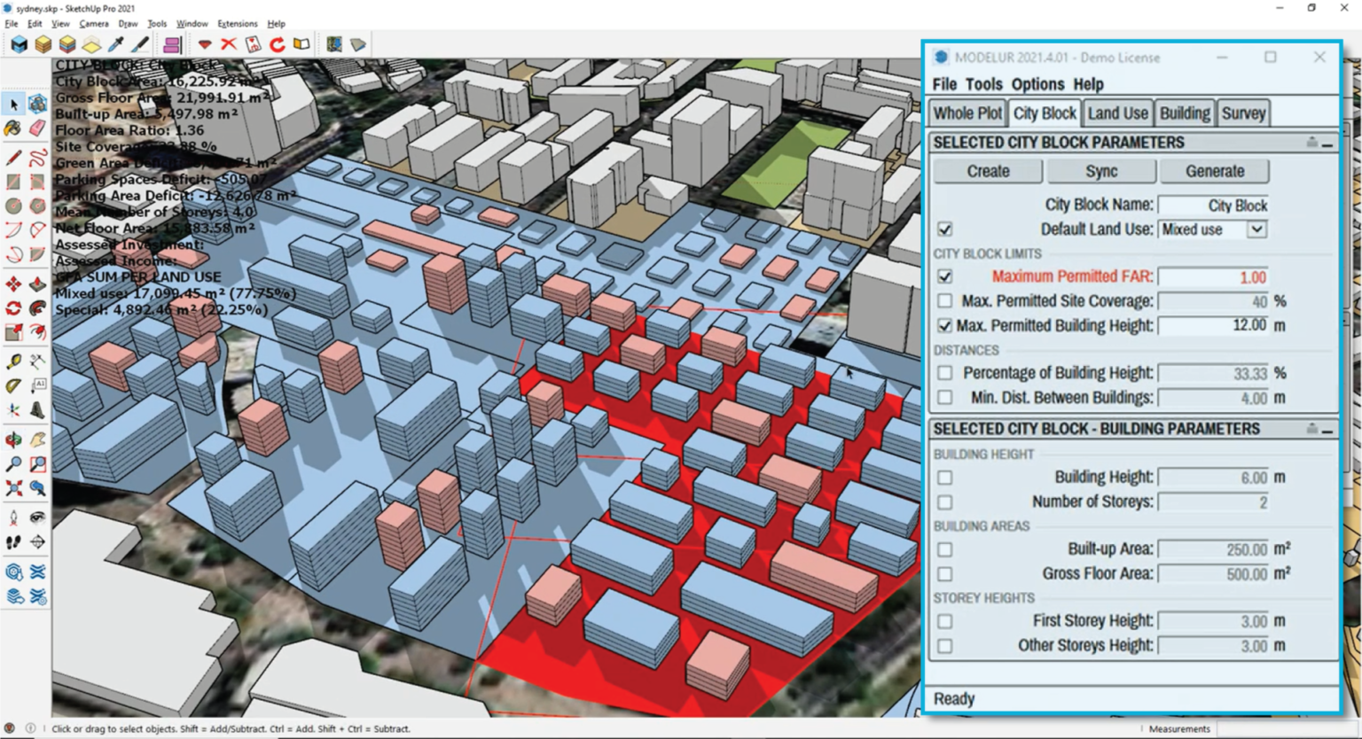 4 Time-Saving Features of the Massing Generator in Modelur